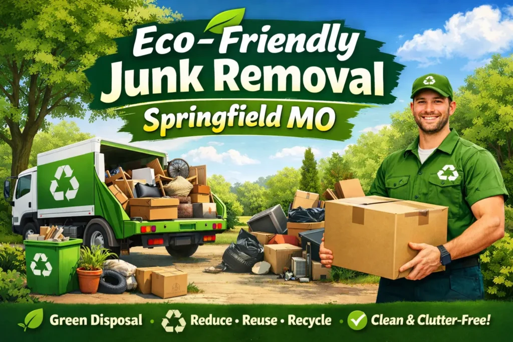 Eco-Friendly Junk Removal Springfield MO | Where Your Items Actually Go